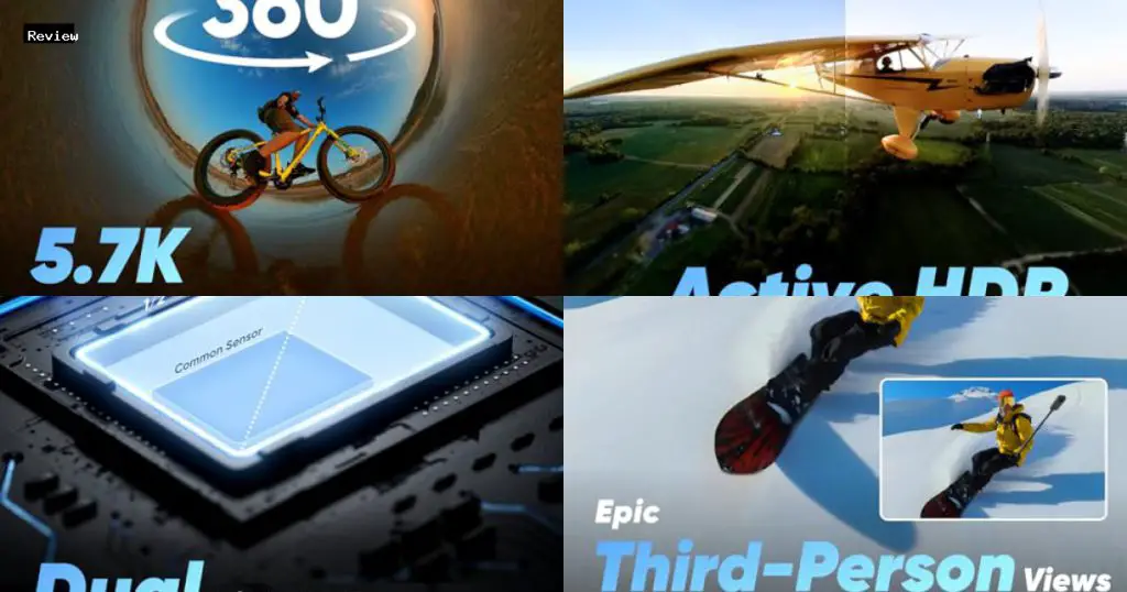 Insta360 X3-360 Action Camera with 5.7K 360 Active HDR Video Review ...