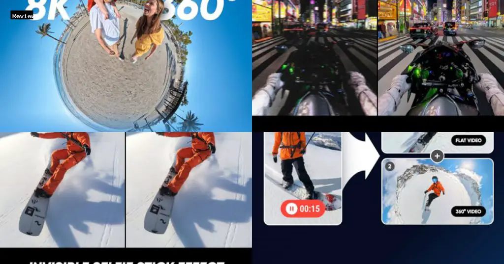 Insta360 X5 - Waterproof 8K 360° Action Camera Review - Best Action Cameras