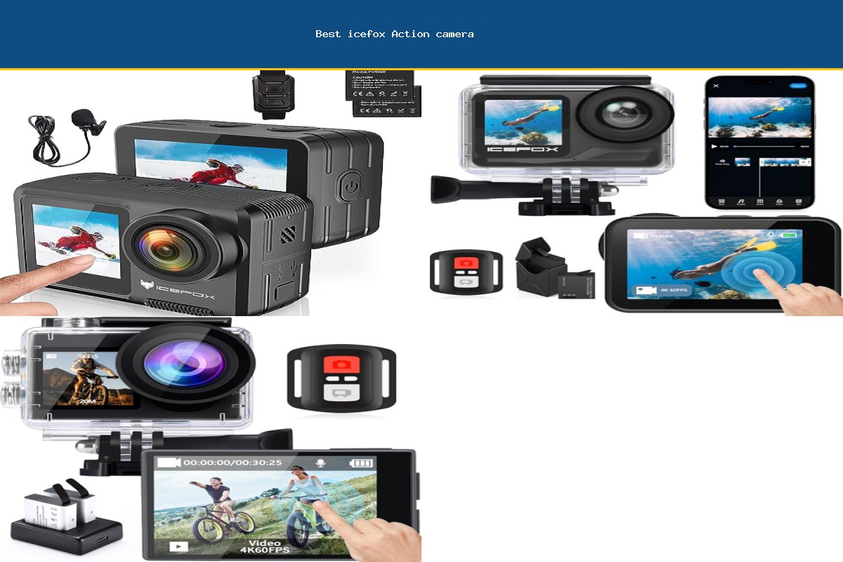 Best icefox Action camera - Best Action Cameras