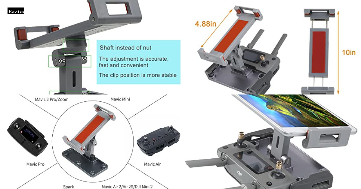 Hanatora Tablet Mount for Mavic Mini Review - Best Action Cameras