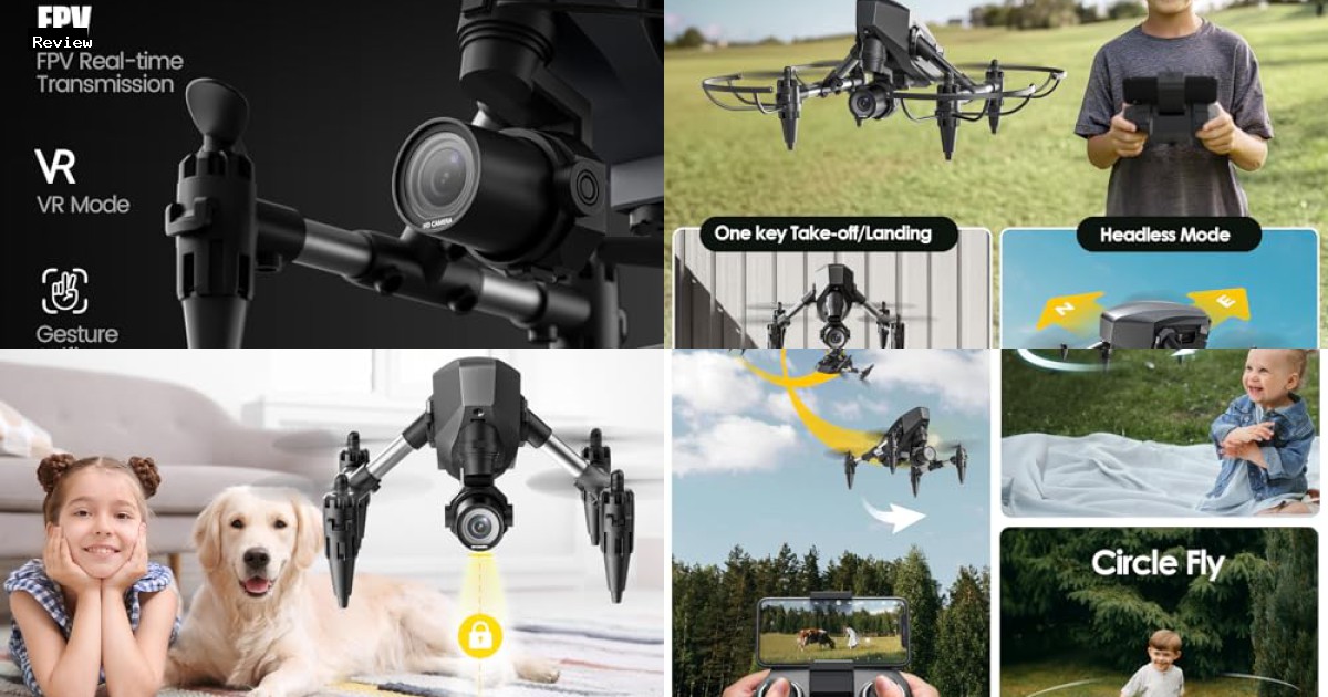 WeFone THOAML Drone 1080P Camera Review - Best Action Cameras